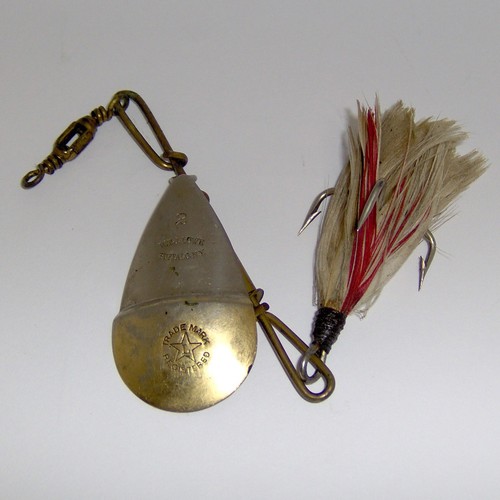 VINTAGE W.T.J. LOWE #2 METAL SPOON LURE ~ BUFFALO N.Y. | eBay