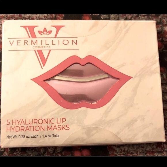 Vermillion 5 Hyaluronic Lip Hydration Lip Masks | eBay