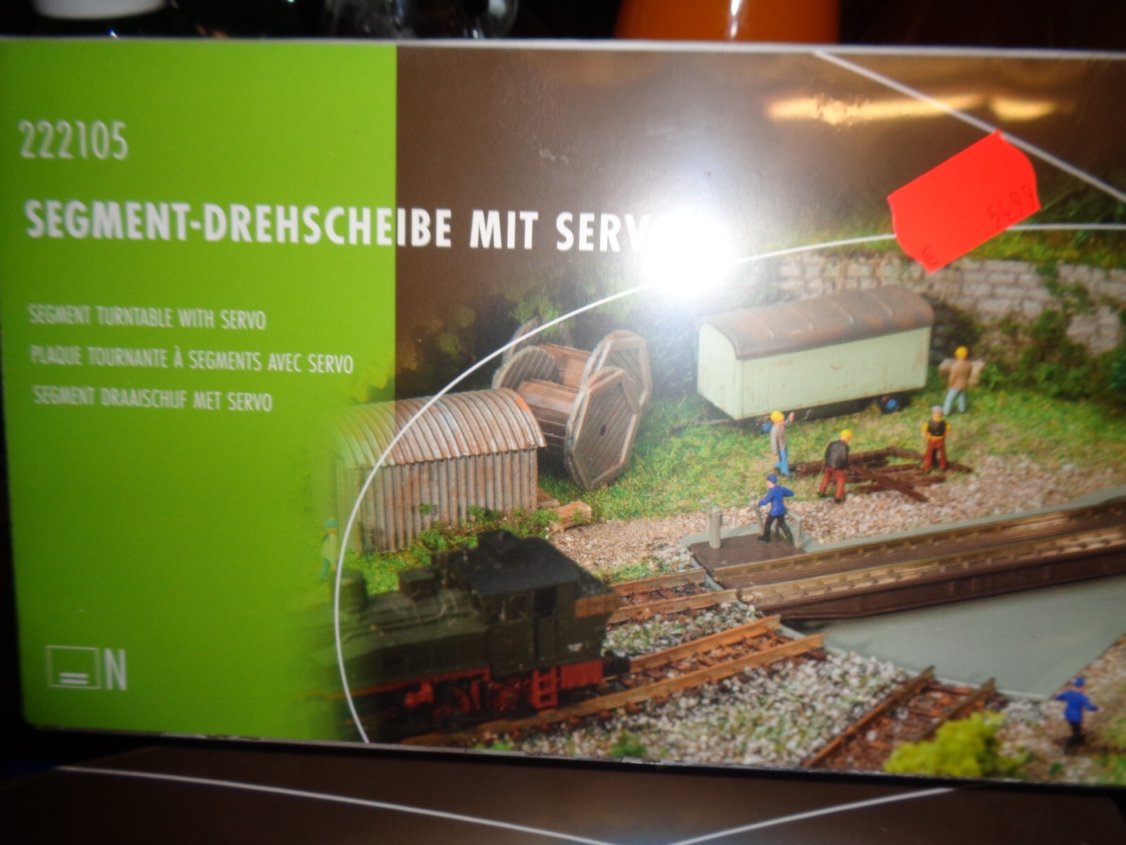 FALLER 222105 Segment Turntable With Servo N Gauge 2018 for sale online ...