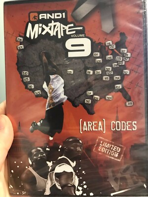 And1 And 1 Mixtape Volume 9 - Area Codes NEW region 1 DVD (sports ...