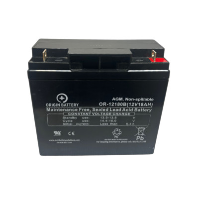 Union MX-12170 Battery Replacement 12V 18AH AGM, also replaces MX-12180 ...