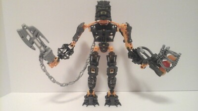 LEGO Bionicle Toa Inika Hewkii (8730) Near-complete w/ Instructions (3 ...