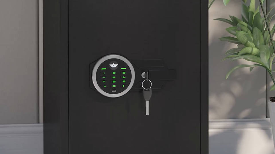 karbeen 6.5 Cu ft Large Digital Keypad Money Home Safe Box, With ...