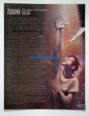 Seekers DC Vertigo Comics 1994 Trade Print Magazine Ad Poster ADVERT | eBay