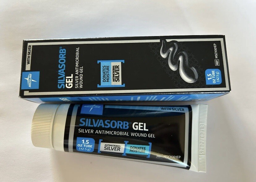 Silvasorb Silver Antimicrobial Wound Gel 1.5oz Tube | eBay