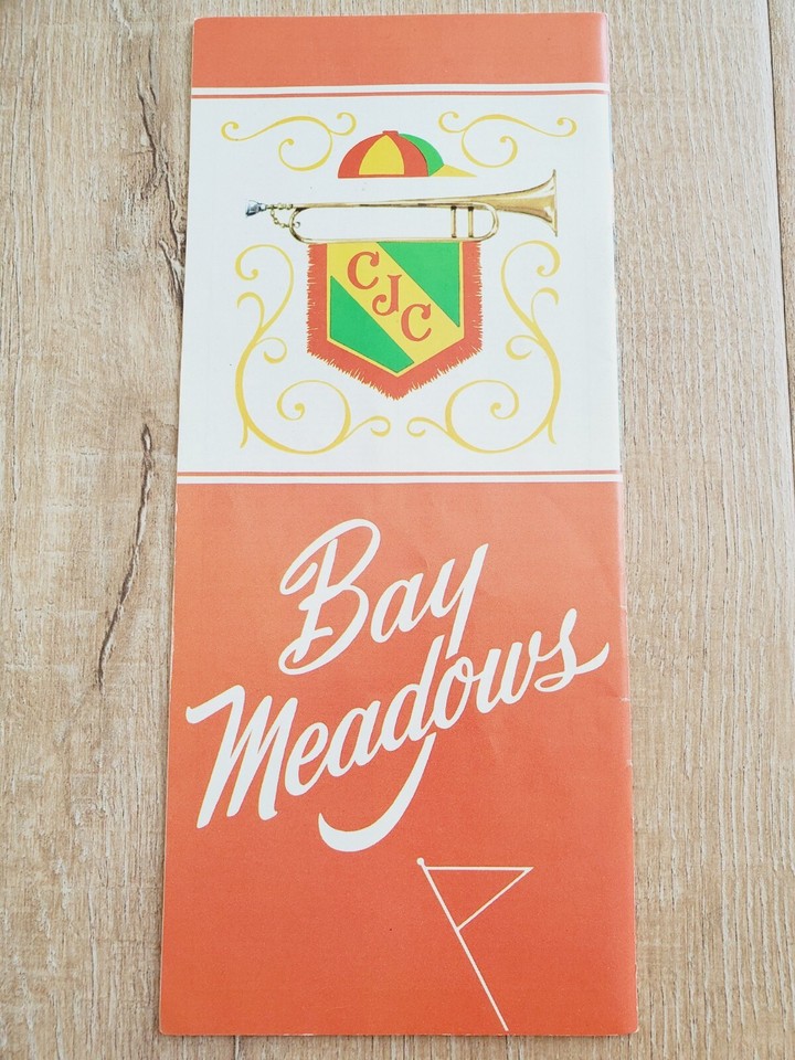 BAY MEADOWS 1960 Horse Racing Official Program 4/9/60 San Mateo ...