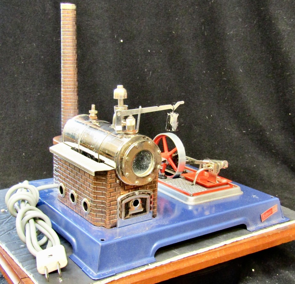 Exceptional 1960s Wilesco D12 Electric Live Steam Engine - Gift Boys ...