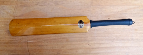 1953 Australian Touring Team Cricket Bat Miniature Ray Lindwall | eBay ...