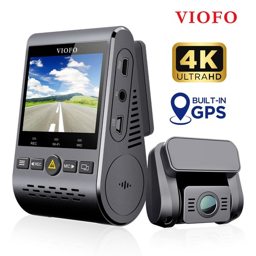 VIOFO A129Pro Front+Rear Camera Real 4K 3840*2160P Car Dashcam G-sensor ...