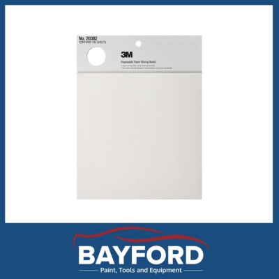 3M-20382 MIXING BOARD - DISPOSABLE PAPER CONTAINS 100 SHEETS ONION ...