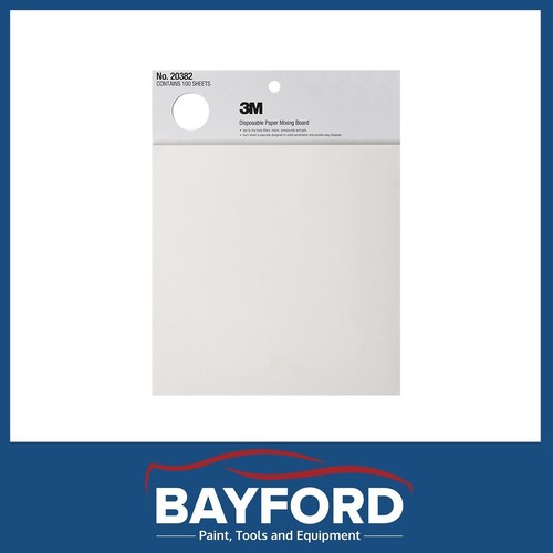3M-20382 MIXING BOARD - DISPOSABLE PAPER CONTAINS 100 SHEETS ONION ...