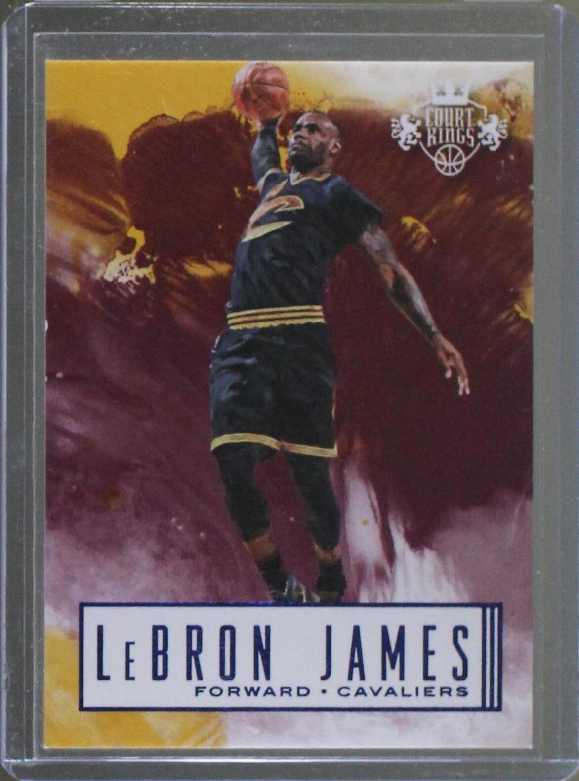 2016-17 Panini Court Kings - LeBron James #32 Sapphire /25 for sale ...