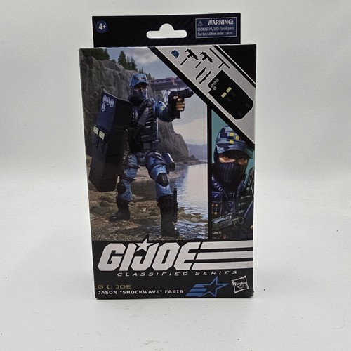 GI Joe Classified Series Shockwave Jason Faria 6" Action Figure #105 ...