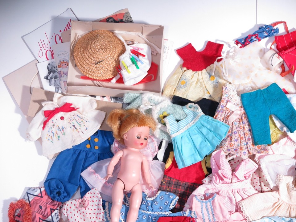 Muffie Lori Ginger Ginny Lot 1950's Hard Plastic Walker | eBay