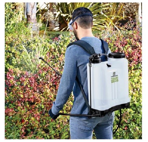 Backpack Pesticide Sprayer 4 Gallon Greenwood Backpack