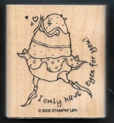 HAVE EYES FOR YOU Words Kitchen Stew Pot Pal POTATO Stampin' Up! RUBBER ...