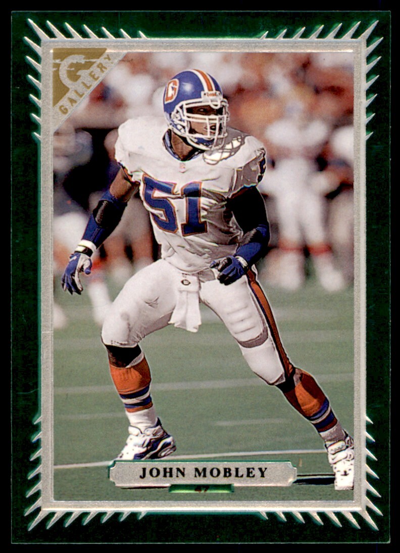 1997 Topps Gallery John Mobley Denver Broncos #47 | eBay
