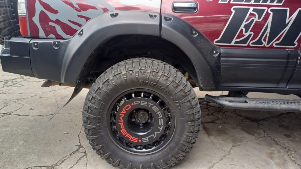 JDM Fender Flares arch over fit Prado landcruiser 90 FJ90 LC90 FJ95 ...