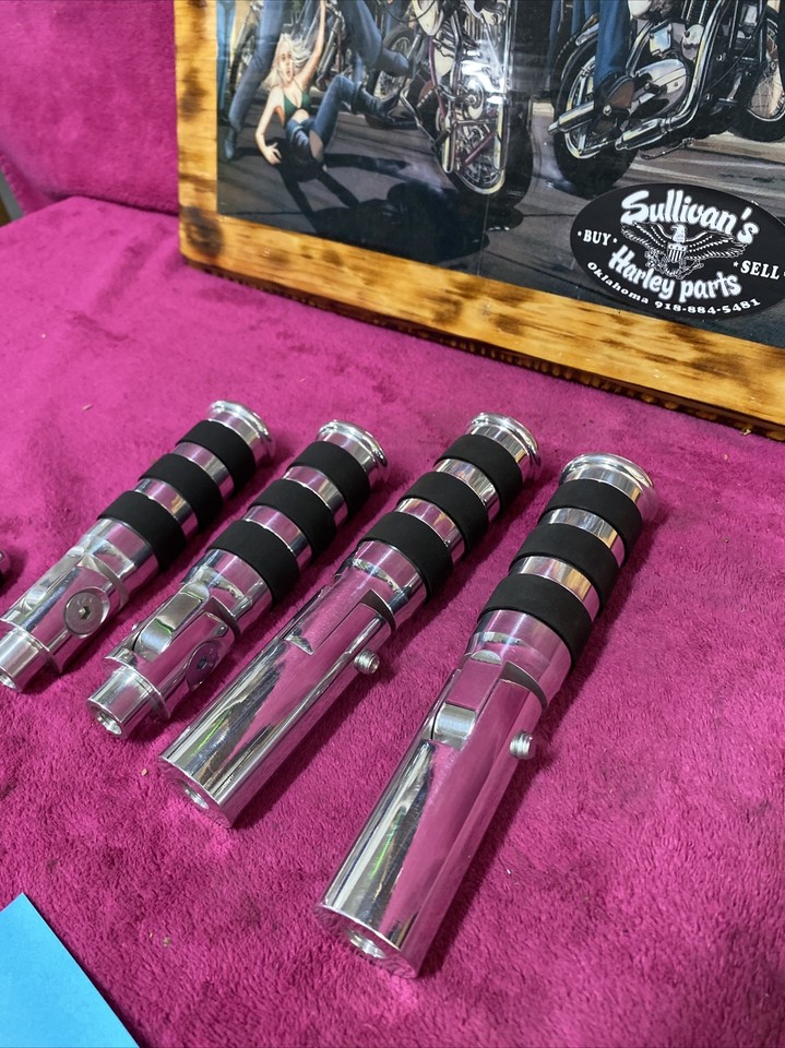 big dog chopper foot peg mount shifter rider passenger NOS Set Kit ...