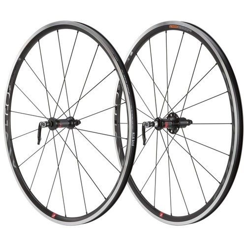 Fulcrum Racing 6 Wheelset Black 700c QR x 100/130mm Rim Brake HG 11sp ...