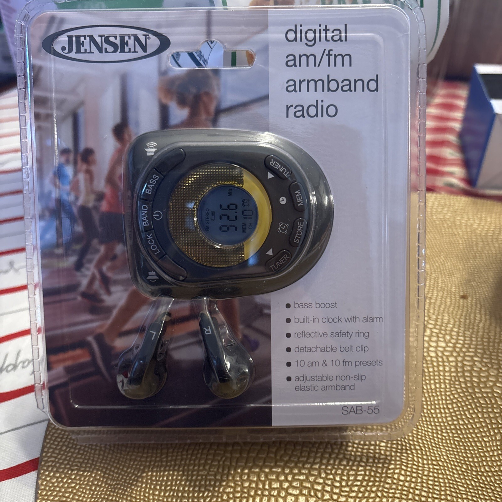 Jensen Digital AM/FM Armband Radio SAB-55 Sealed New | eBay