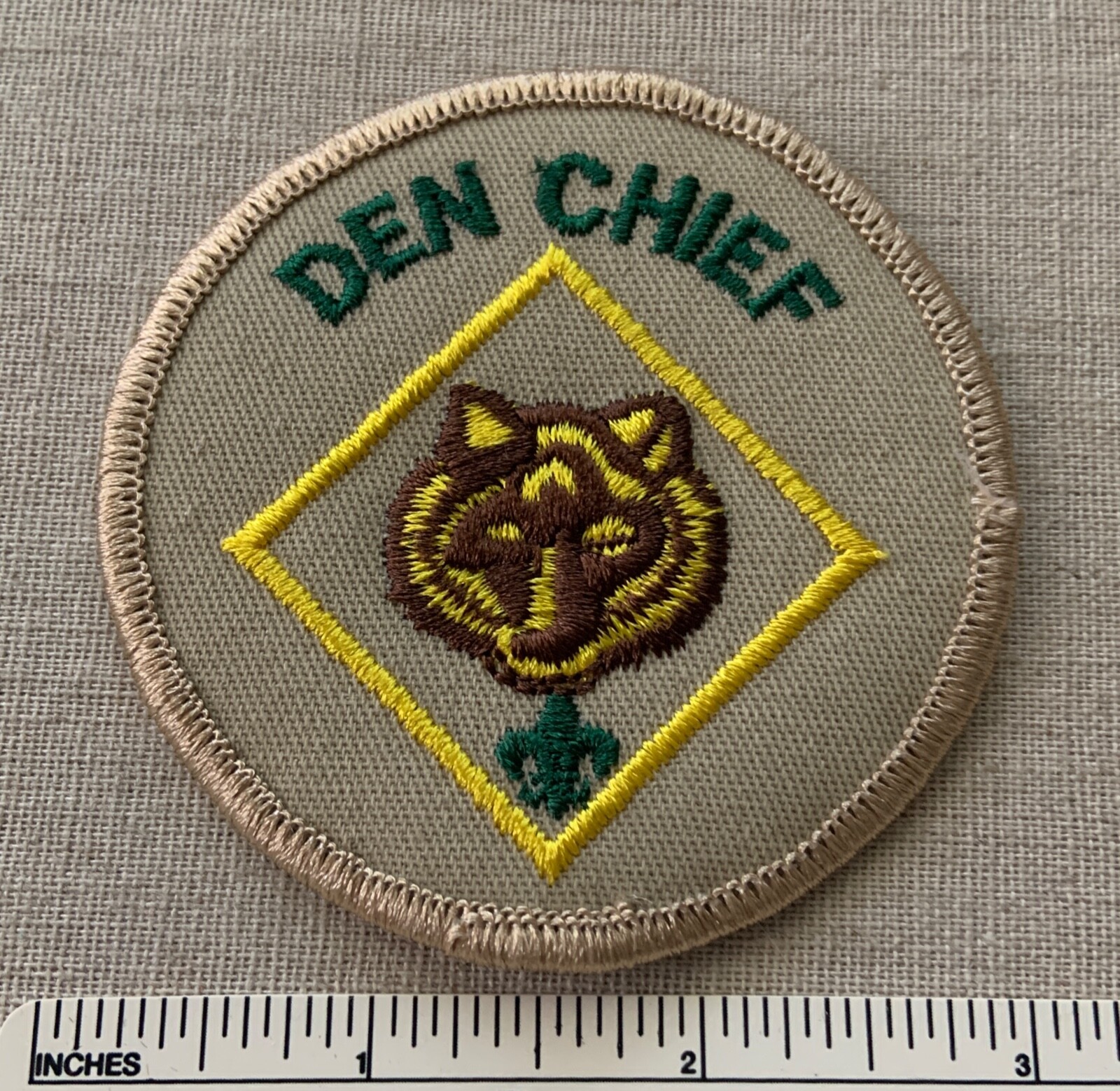 DEN CHIEF Boy Cub Scout Position Badge PATCH Adult Leader BSA Uniform ...