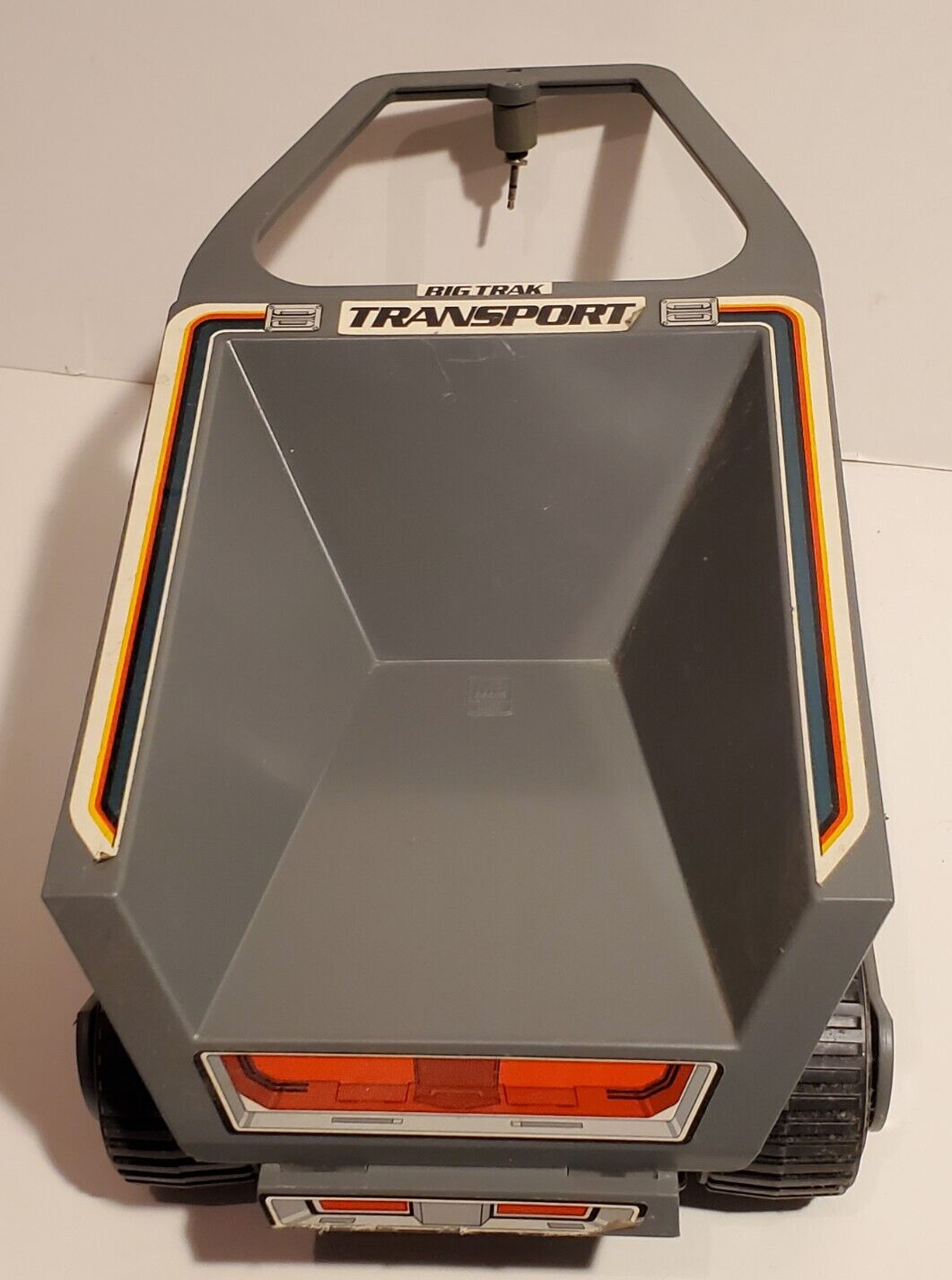 MILTON BRADLEY 1979 BIG TRAK TRANSPORT TANK TOY VEHICLE & DUMP BATTERY ...