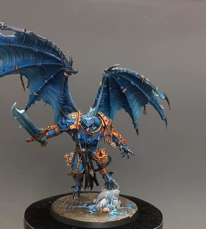 Daemon Prince Warhammer Slaves to Darkness Chaos AOS Presale Painted ...