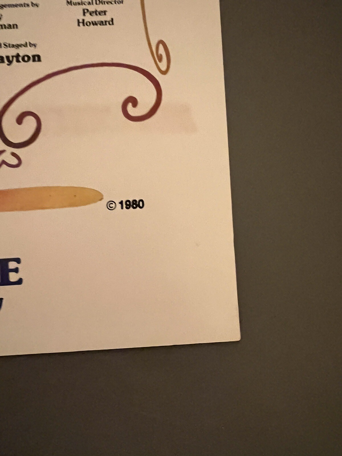 Vintage Barnum The Musical 1979 Broadway Window Card Poster 14" x 22 ...