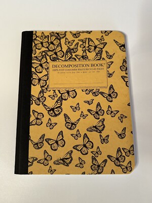 MONARCH MIGRATION Decomposition Book composition notebook Journal NEW ...