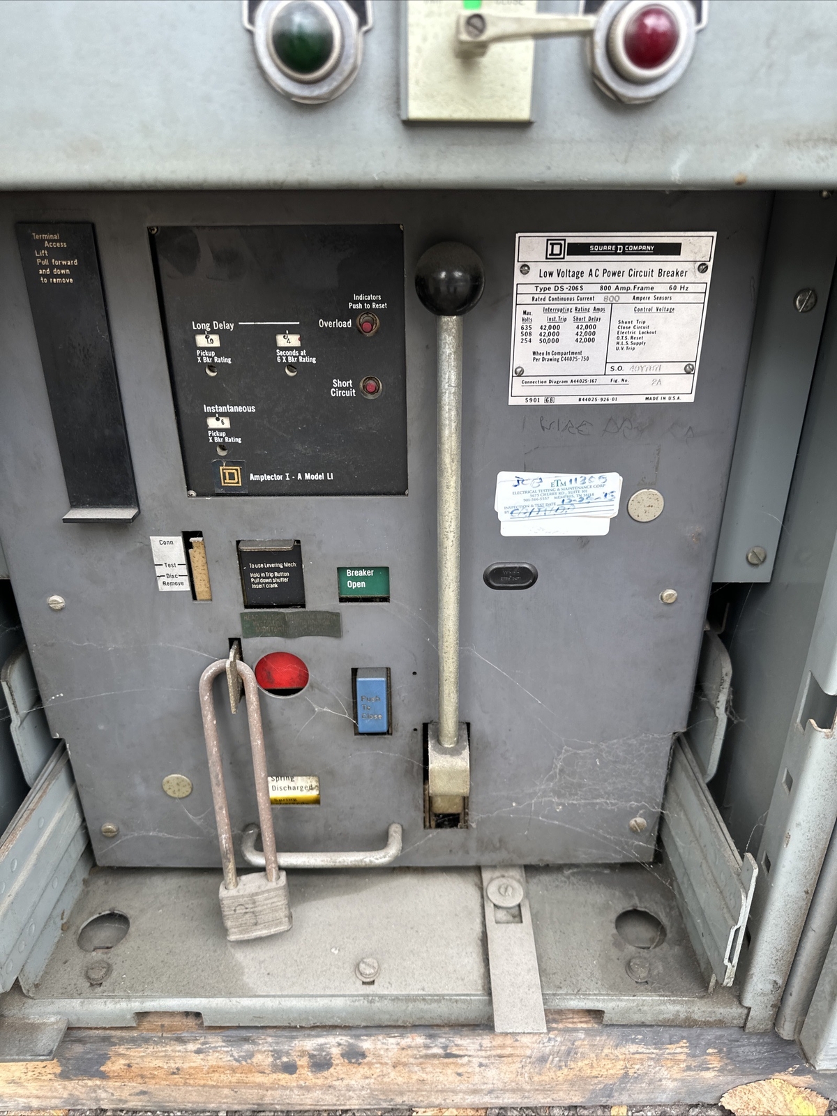 Square D Power-zone Switchgear 4000 Amp 480/277 W 5 800 Amp Breakers | eBay