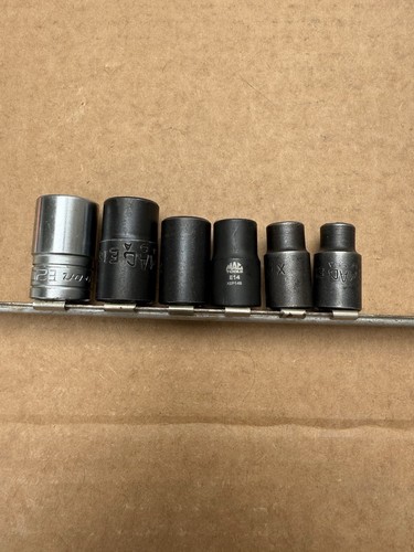 Mac Tools Snap 6 pc set Impact E Torx 1/2 & 3/8 dr E10, E12, E14, E16, E18, E20 | eBay