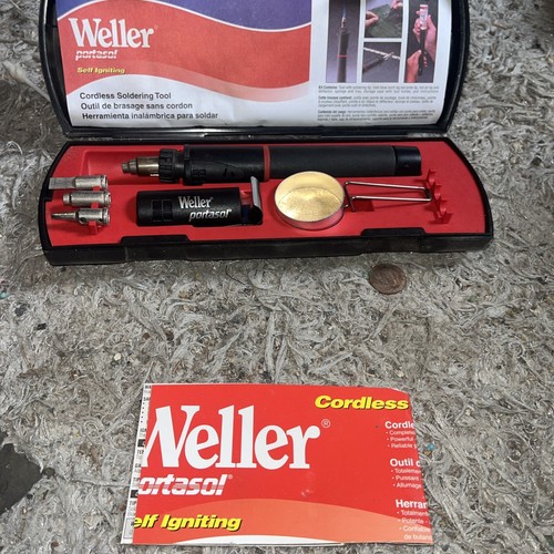 Weller Super-Pro Self Igniting Cordless Butane Soldering Iron Kit | P2K ...