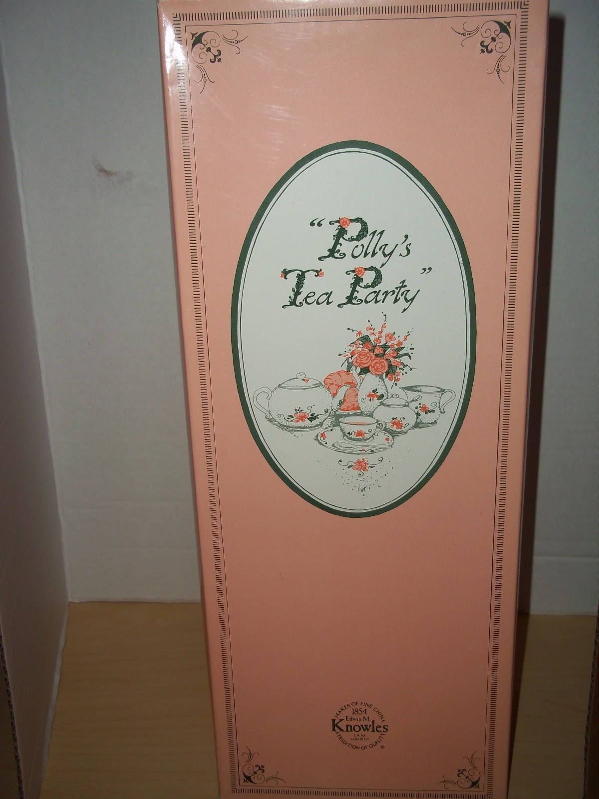 Edwin Knowles Polly's Tea Party Porcelain Doll - Artist Susan Krey 1990 ...