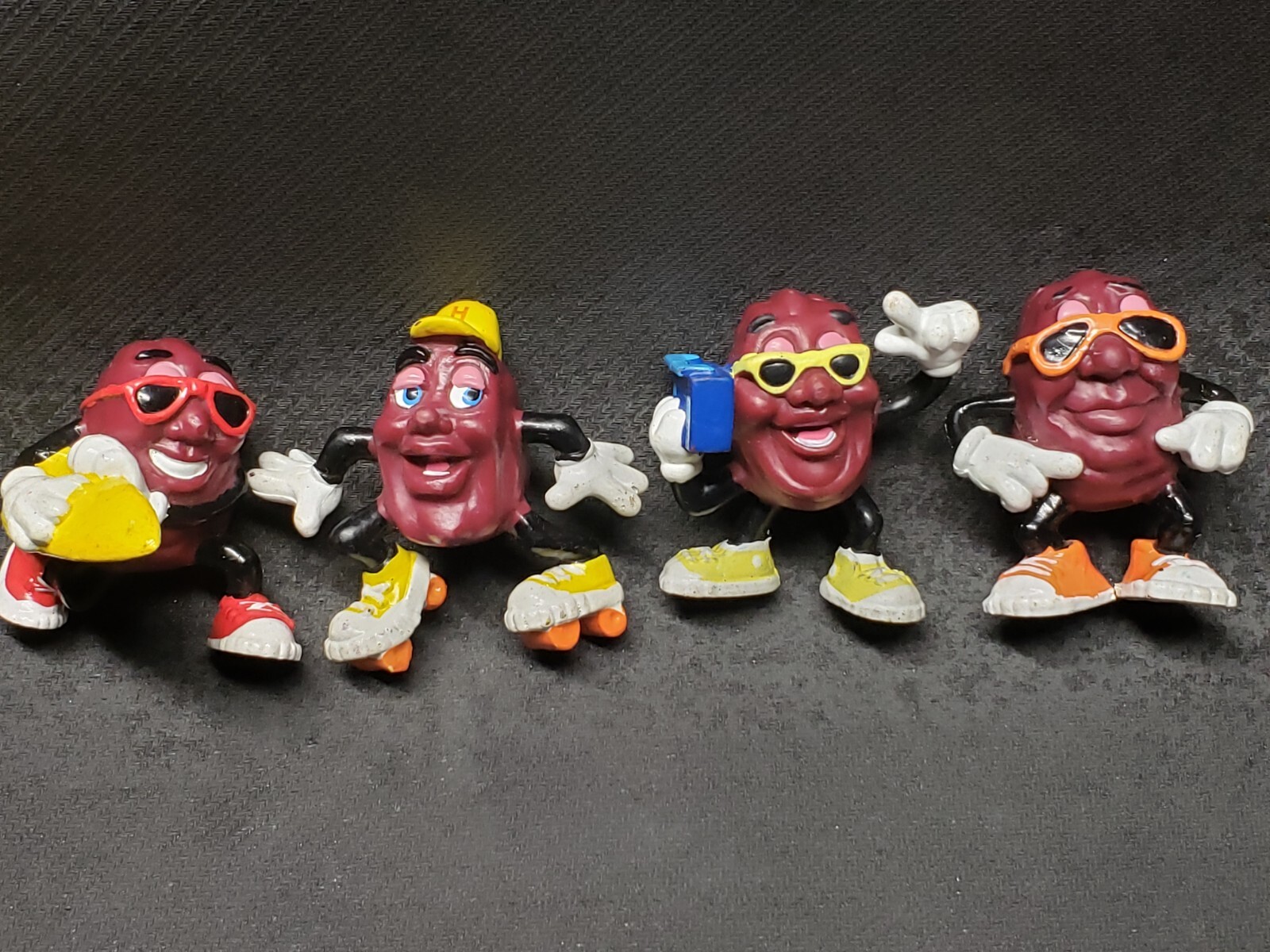 Vintage California Raisins 1987-1988 Lot Of 4 Good Used Condition 1980 ...