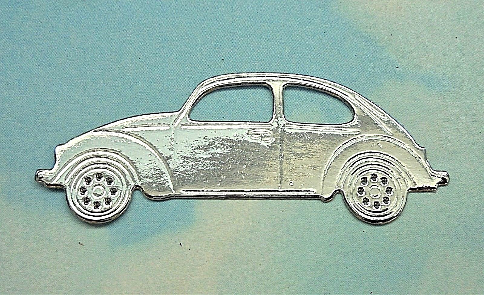 Die cut cuts Classic cars x 16, mixed colours, toppers, card making ...