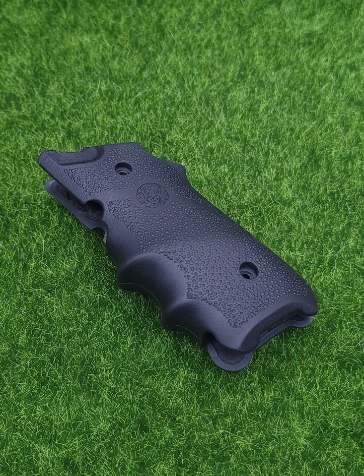Hogue Ruger MK IV Recoil Absorbing Rubber Grip w/ Finger Grooves, Black ...