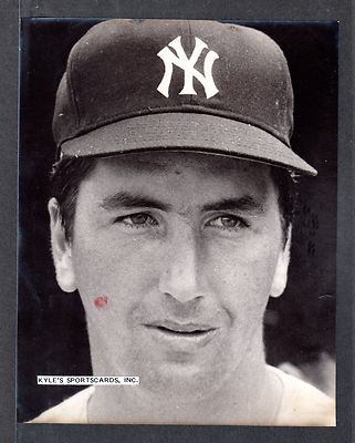 Rob Gardner NY YANKEES UNSIGNED 7-1/2 x 9-1/2 B & W ORIGINAL PRESS ...