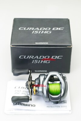 USED Shimano 18 Curado DC 151HG Fishing Reel with BOX | eBay