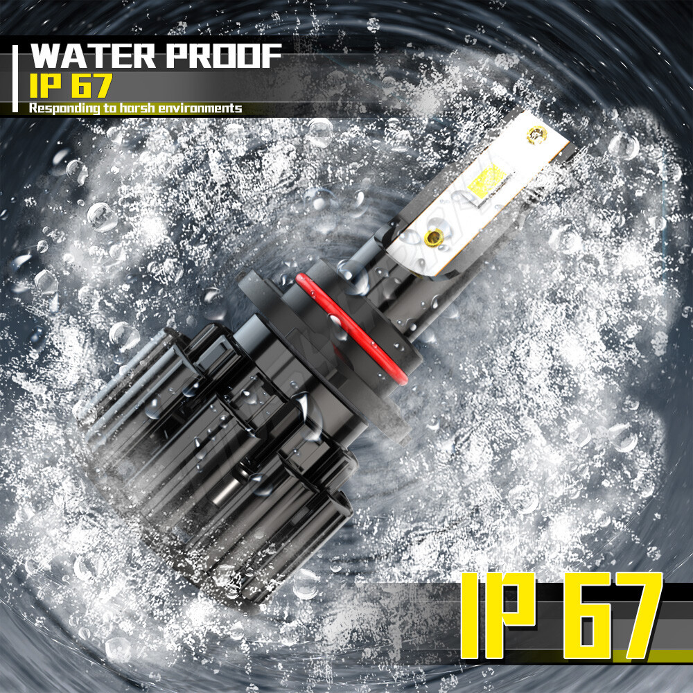 4PC H7 9005 HB3 LED Headlight Globes High Low Beam For Subaru Outback ...