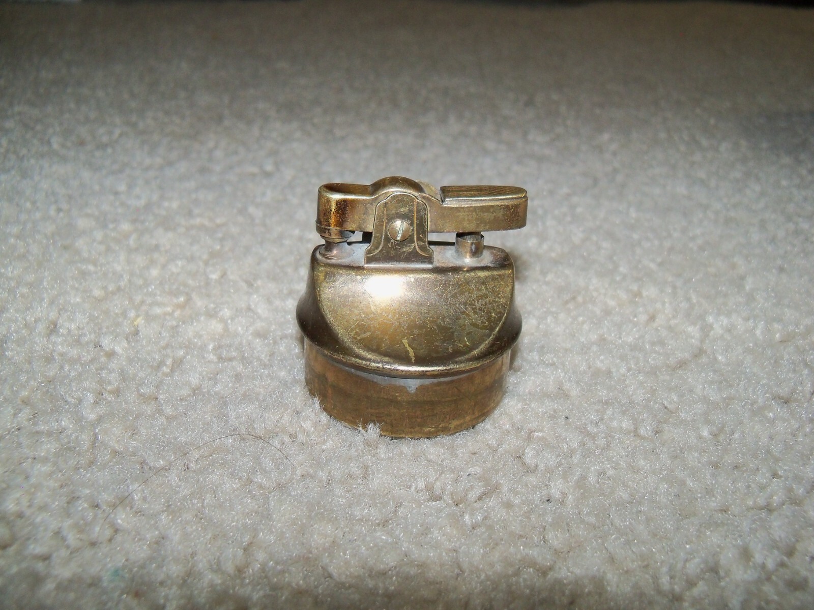 Vintage Brass Table Lighter Insert Fits 1 1/2 In Round Base | eBay