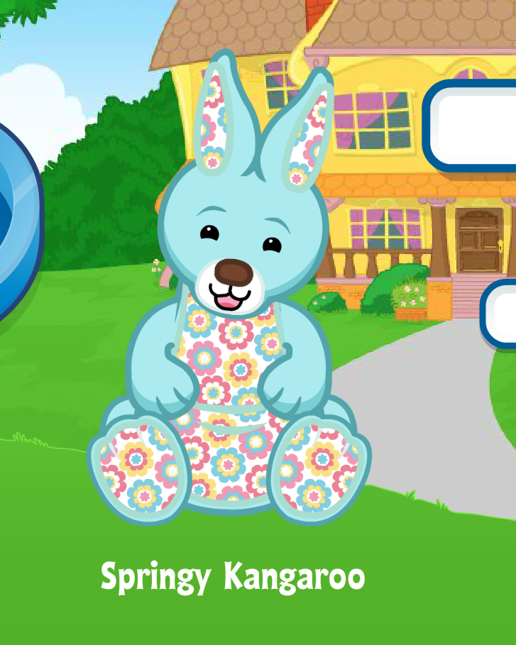 Webkinz Springy Kangaroo Virtual Adoption Code Only Messaged Springy Kangaroo !! | eBay