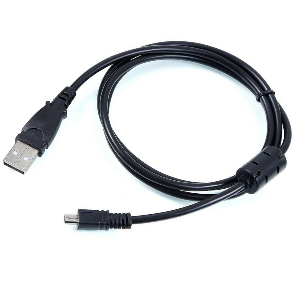 USB PC Data Sync Cable Cord Lead For Sony Cybershot DSC H200 B DSC H300 ...