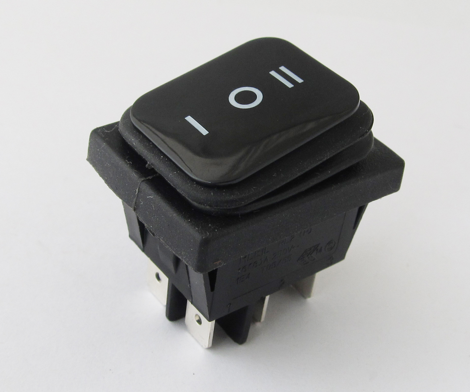 1pc Black RLEIL RL2(P) Waterproof IP65 ON/OFF/ON Boat Car Rocker Switch ...
