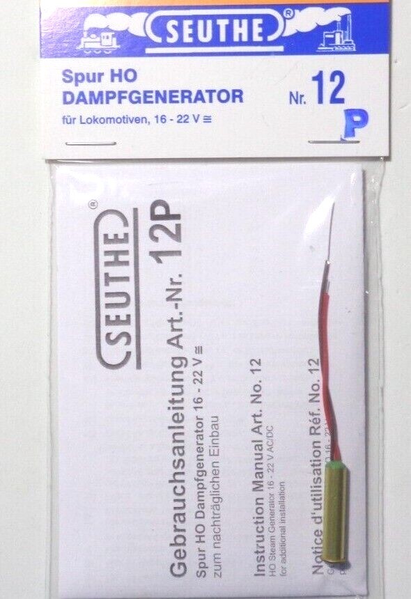 SEUTHE Dampfgeneratoren Rauchgenerator Destillat für Lokomotiven ...