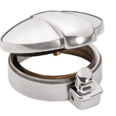 Flip Up Gas Fuel Petrol Tank Filler Monza Cap Alloy 2" Inch Threaded ...