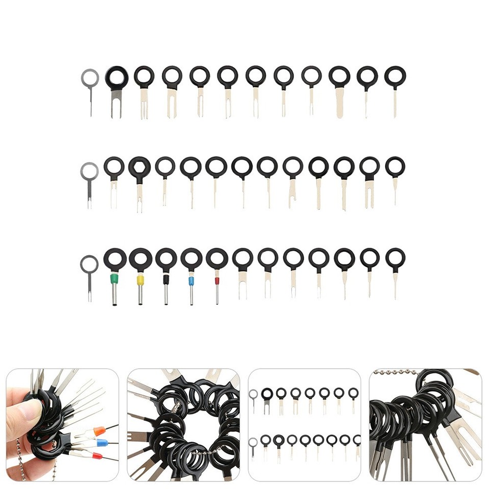 82pcs Car Terminal Tool Kit Wire Connector Pin Release Extractor Puller ...