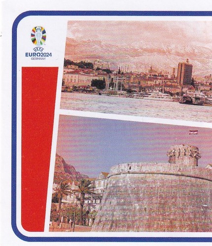 Topps Euro 2024 Sticker Croatia CRO P1 Landmarks 1/2 | eBay