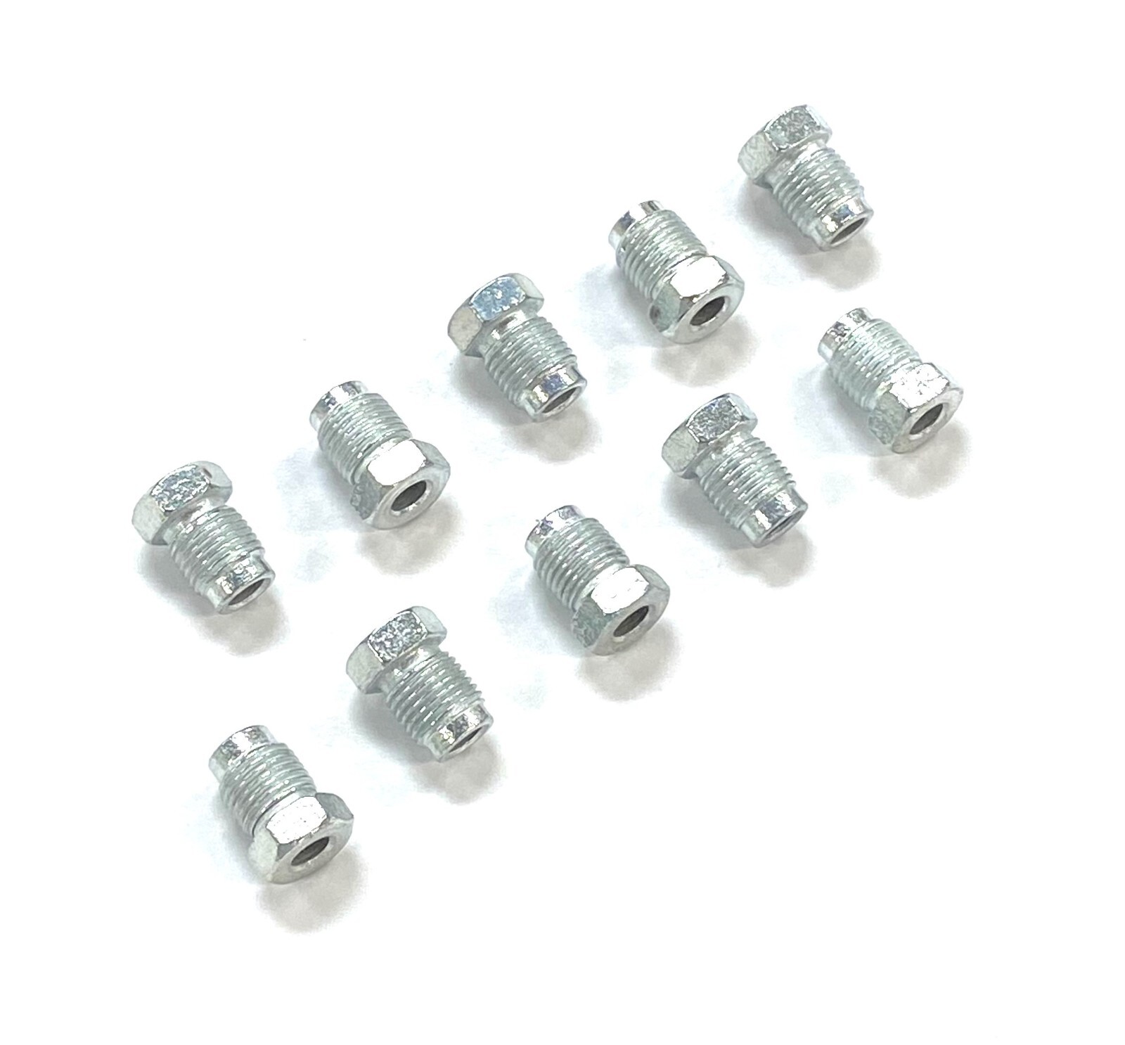 Metric Tube Nuts, Imperial & Bubble Flare For 3/16" Tube 10x1 mm (Pack ...