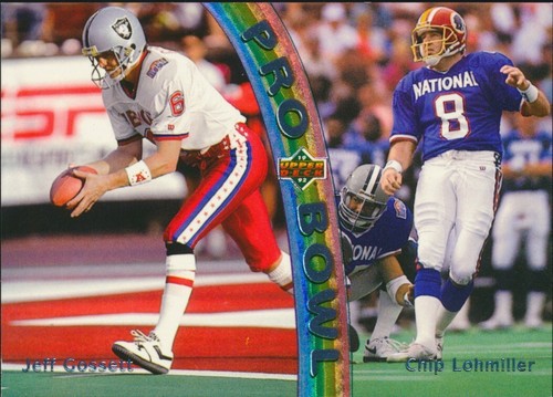 1992 Upper Deck Pro Bowl Insert #PB14 Gossett Chip Lohmiller Raiders ...